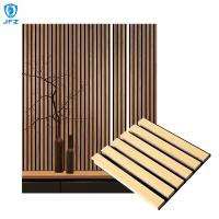 China Walnut Wood Acoustic Wall Panel Durable Wood Wall Paneling Sheets for Home Decor for sale