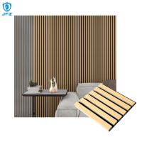 China Walnut Wood Acoustic Wall Panel Durable Wood Wall Paneling Sheets for Home Decor for sale
