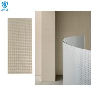 China Free Samples Perforated Acoustic Panel Natural 3D Wall Panel Melamine Board for Room Decor for sale