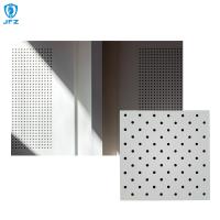 China Beautiful Acoustic Wood Wall Panel Decor Interior Perforated Acoustic Ceiling Panel for sale