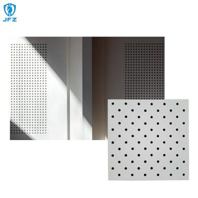 China Beautiful Acoustic Wood Wall Panel Decor Interior Perforated Acoustic Ceiling Panel for sale