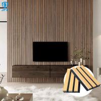 China Elegant Decorative Acoustic Wood Wall Panel Simple Akupanel Melamine Board for Studio for sale