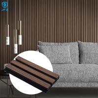 China Stylish Decor Wood Slat Acoustic Panel Eco-Friendly 3D Wall Panel for Bar for sale