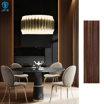 China Customized Acoustic Wood Panel Decor Interior Acoustic Ceiling Panel for Wall Decor for sale