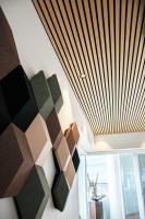 China Easy Installation Acoustic Ceiling Panel Noise Reduction Acoustic Wood Panel for Home Decor for sale