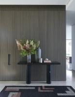 China Grey Acoustic Wood Wall Panel Stylish Decor Acoustic Wall Panel for Home Decor for sale