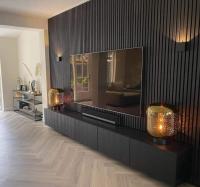 China Modern Design Acoustic Wall Panel Noise Reduction Acoustic Slat Wall Panel for Bedroom for sale