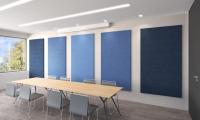China Eco-Friendly Polyester Fiber Acoustic Panel Durable PET Acoustic Felt Panel for Home Decor for sale