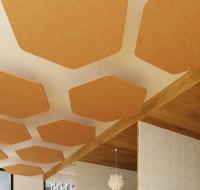 China High Quality Acoustic Ceiling Panel Decor Interior Polyester Fiber Acoustic Panel for Office for sale