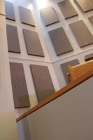 China Durable Fabric Wrapped Acoustic Board Easy Installation Glass Fiber Acoustic Panel for Office for sale