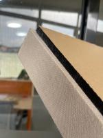 China Durable Fabric Wrapped Acoustic Board Easy Installation Glass Fiber Acoustic Panel for Office for sale