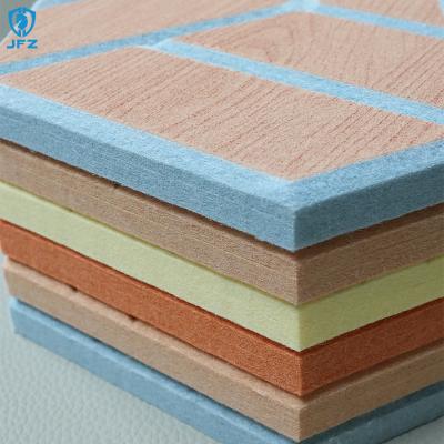 China Eco-Friendly Polyester Fiber Acoustic Panel Decor Interior Acoustic Ceiling Panel for Hall for sale