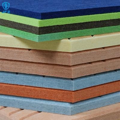 China Eco-Friendly Acoustic Wall Panel Natural Polyester Fiber Wall Panel for Room Decor for sale