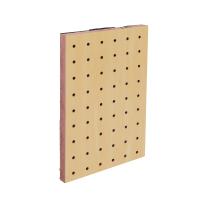 China Decor Interior 	Perforated Acoustic Panel Natural Acoustic Ceiling Panel for Home Decor for sale