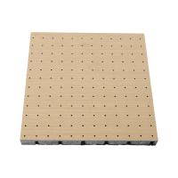 China Modern Design Perforated Acoustic Wood Wall Panel Durable Acoustic Ceiling Panel for Office for sale