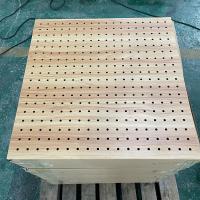 China High Quality Perforated Acoustic Panel Noise Reduction Acoustic Wood Wall Panel for Office for sale