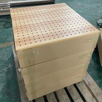 China Eco-Friendly Perforated Acoustic Wall Panel Durable Acoustic Wood Panel for Hall for sale