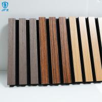 China Noise Reduction Wood Slat Acoustic Panel MDF Akupanel Wood Acoustic Panel for Home Decor for sale