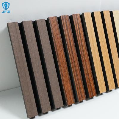 China Noise Reduction Acoustic Ceiling Panel Flame Retardant Wooden Acoustic Panel for Room Decor for sale