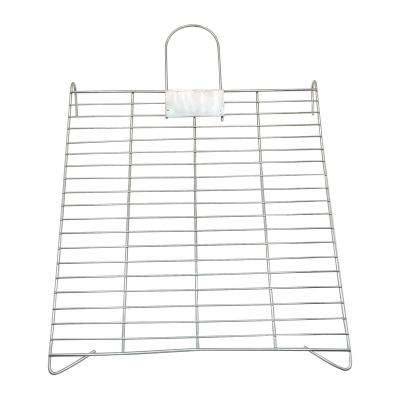 China Galvanized 5-Gallon Metal Paint Roller Grid 250x250mm 4# Mesh with Custom Logo Area for sale