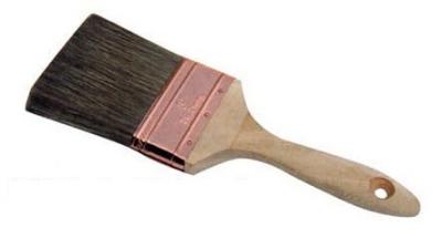 China Masonry Emulsion Wall Paint Brushes 1-4 Inch with Wood Handle and Tin Plated Ferrule for Professional Use for sale
