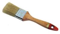 China Tapered Bristle House Paint Brush 4 Inch OEM with Lacquered Wood Handle for sale