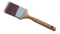 China Tapered Polyester Chip Paint Brush 1 1/2 Inch Industrial Wood Handle Tin Ferrule for sale