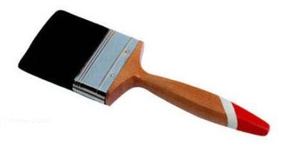 China Black Bristle Stain Brush Set for Exterior Painting - 1