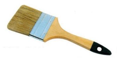 China White Nylon Bristle House Paint Brush 20mm 25mm 30mm for Water Based Paint for sale