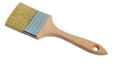 China White Bristle Synthetic Filament Paint Brush with Wood Handle for Emulsion, Gloss and Satin Paints - Industrial and Civil Applications for sale