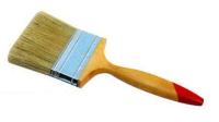China 20mm Synthetic Filament Paint Brush with Wood Handle - 17-23mm Width Range for Professional Painting for sale