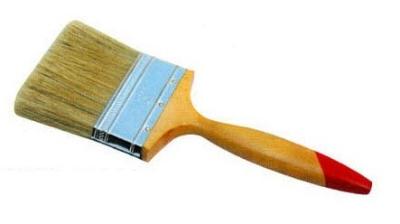 China 20mm Synthetic Filament Paint Brush with Wood Handle - 17-23mm Width Range for Professional Painting for sale