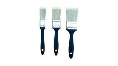 China Synthetic Filament Brush with Hollow Polyester Bristles 200mm Medium Size for Smooth Paint Distribution for sale