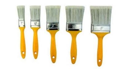 China Industrial Hollow Polyester Filament Paint Brush 2 Inch Bulk OEM for sale