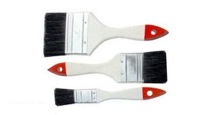 China Black Natural Bristle Chip Brush 1 inch 3 inch 4 Inch for Paint Stain for sale