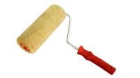 China 55mm Wide Polyacrylic Woven Paint Roller Brush with 18mm Nap for Professional Wall Painting for sale