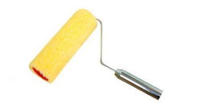 China Polyacrylic Knitted Paint Roller Brush 15mm Nap 55mm Core for Ceiling and Wall Painting for sale