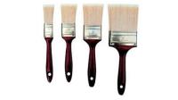 China Hollow Synthetic Filament Paint Brush 25mm with Lacquered Handle - 17mm to 23mm Width Options for Industrial Use for sale