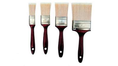 China Hollow Synthetic Filament Paint Brush 25mm with Lacquered Handle - 17mm to 23mm Width Options for Industrial Use for sale
