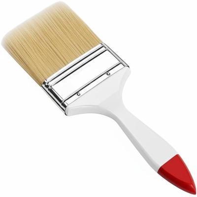 China White Exterior Wall Paint Brush 6 Inch Synthetic Bristle For All Paint Stain Durable Professional for sale