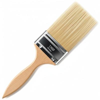 China Professional House Paint Brush 6 Inch Synthetic Fiber Bristle Multi Purpose Paint Brush for Wood Furniture Walls for sale
