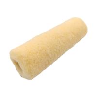 China 7 Inch Refillable Paint Roller with Yellow Blended Fabric Cover and Ergonomic Handle for Professional Painting for sale