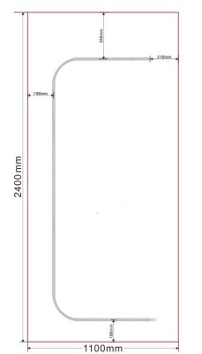 China OEM Zipped Doorway Dust Protector 110x240cm with White Zipper and 55g/m² Fleece for Painting and Decorating for sale