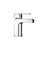 China Contemporary Chrome Polished Single Simple Basin Mixer Taps T8422AW for sale