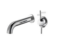 China Wall Mounted Concealed Basin Mixer Faucet / Brass Concealed Shower Faucet for sale