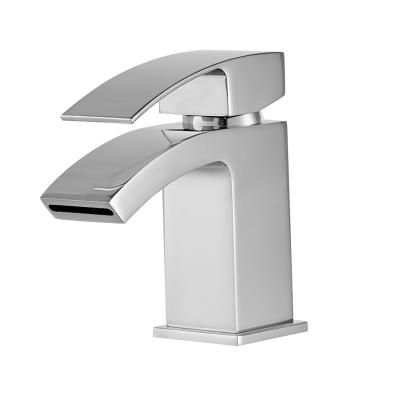 China Chrome Polished Basin Mixer Taps for Contemporary Style T8322W for sale