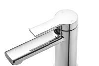 China Single Handle Polished Basin Mixer Taps For Basin & Bathroom T9762W for sale
