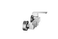 China Stylish Wall Mounted Bath Shower Mixer Tap Polished Bathroom Shower Faucets for sale