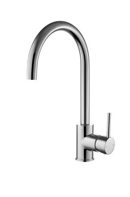 China Contemporary Style Brass Kitchen Mixer Taps For Kitchen T81045 for sale