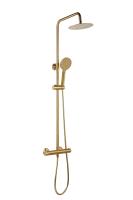 China Luxurious Thermostatic Shower Taps Chrome Finishing Thermostatic Bath Tap S1001A for sale